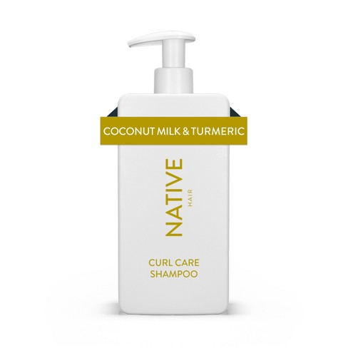 Native Coconut Milk & Turmeric Curl Care Shampoo Sulfate, Paraben, And ...