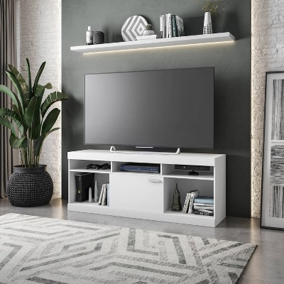 Entertainment Tv Stand For Tvs Up To 61" White - Techni Mobili: Modern ...