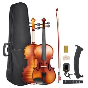 VEVOR Violin 4/4Full Size for Adults,Violin Fiddle Set for Beginners ...