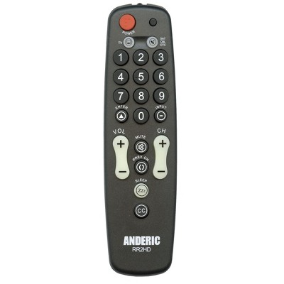 Anderic RR2HD for Cable/DirecTv/Sat Set Top Boxes 2-Device Universal ...