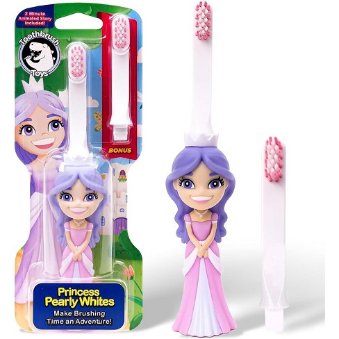 Toothbrush Toys Princess Kids Toothbrush, Extra Soft Bristles With Easy ...