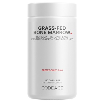 Codeage Grass-fed Beef Organs Pasture-raised, Non-defatted Supplement, Freeze-dried - 180ct : Target
