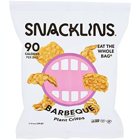Snacklins Puffed Veggie Crisps Bbq Seasoned - Case Of 12 - 1 Oz : Target