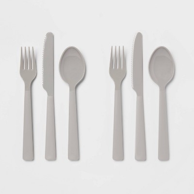 20pc Flatware Set Silver - Room Essentials™ : Target