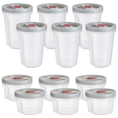 Goodcook Everyware Twister Set Food Storage Containers With Goodcook Everyware Twister Set Food Storage Containers With