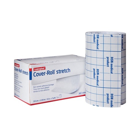 Cover-roll Stretch Polyester Dressing Retention Tape With Liner White ...