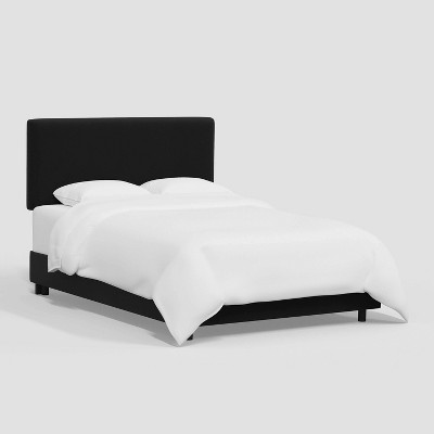 Queen Olivia Bed In Velvet Black - Threshold™ : Target