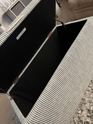 Lynwood Cube Bench Ticking Striped (fa) - Threshold™ Designed With ...