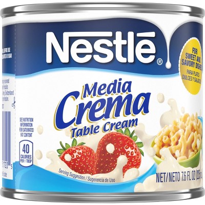Nestle Media Crema Table Cream - 7.6oz : Target
