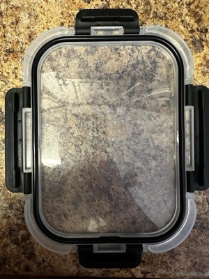 Joyjolt 3-sectional Divided Food Prep Food Storage Containers With Lids ...