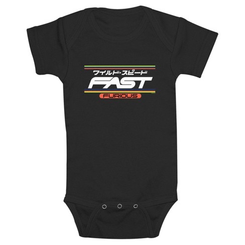Infant's Fast And Furious Movie Title Onesie : Target