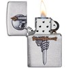 Zippo Sword Skull Design Windproof Lighter : Target