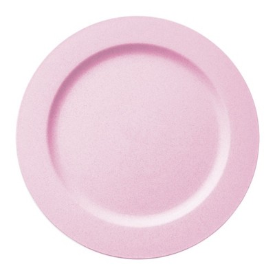 Smarty Had A Party 7.5" Matte Pink Round Disposable Plastic Appetizer ...