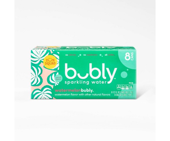 Buy bubly Watermelon Sparkling Water - 8pk/12 fl oz Cans Online at ...