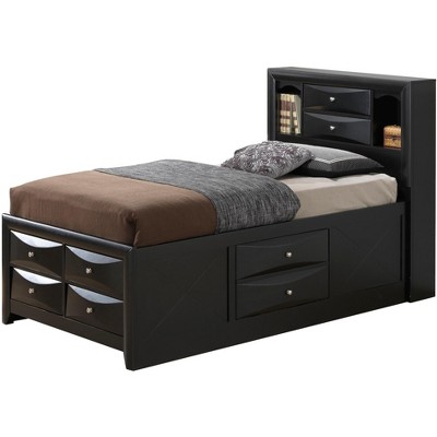 Passion Furniture Marilla Twin Panel Beds : Target