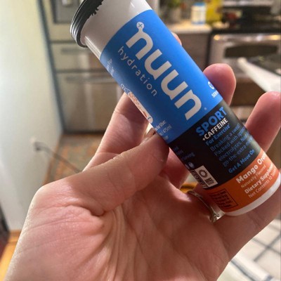 Nuun Hydration Sport Drink Vegan Tabs - Mango Orange - 10ct : Target