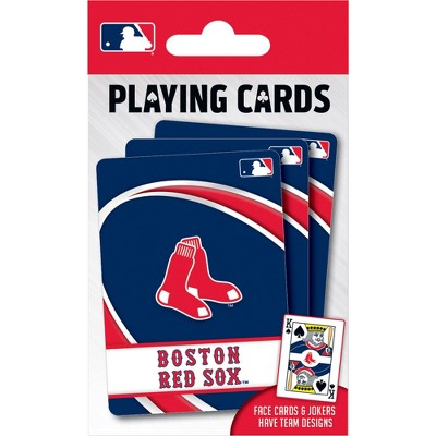 MasterPieces Officially Licensed MLB Boston Red Sox Playing Cards - 54 ...