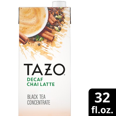 Tazo Chai Decaf Tea Latte - 32 Fl Oz : Target