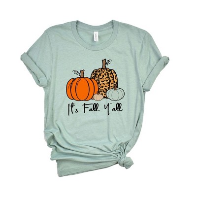 Simply Sage Market Women's It's Fall Y'all Pumpkins Short Sleeve ...
