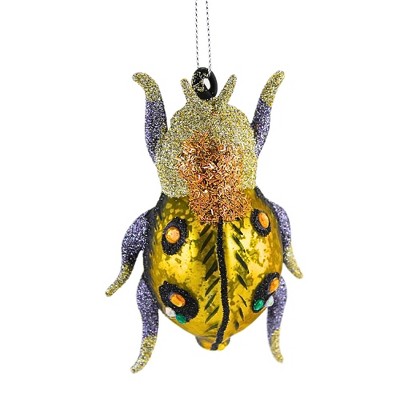 Cody Foster 4.5 Inch Beetle Ornament Bug Insect Tree Ornaments : Target
