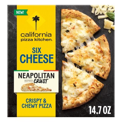 California Pizza Kitchen Frozen Neapolitan Six Cheese Pizza - 14.4oz : Target