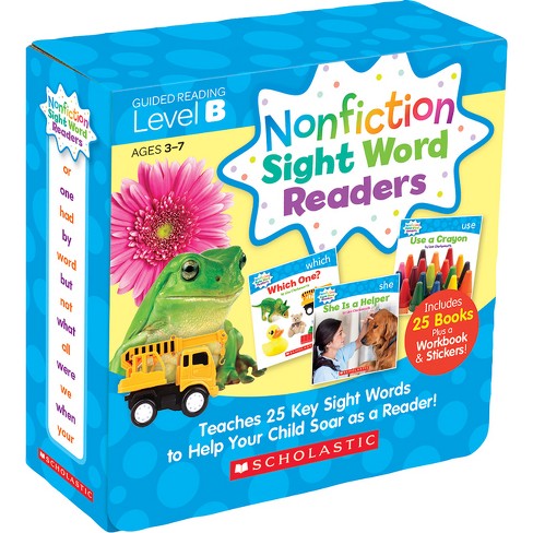 Nonfiction Sight Word Readers: Guided Reading Level B (parent Pack ...