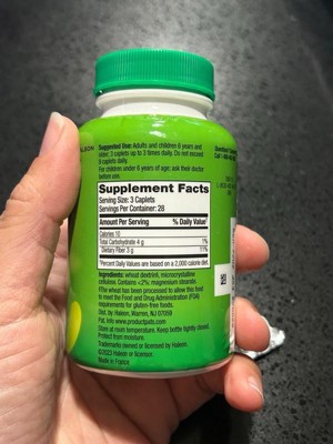 Benefiber Prebiotic Fiber Supplement Caplets - 84ct : Target