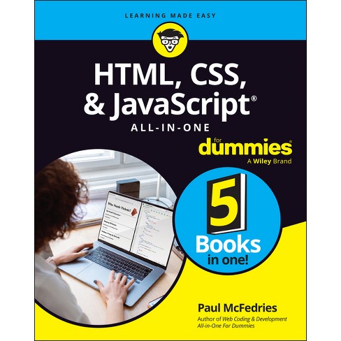 Html, Css, & Javascript All-in-one For Dummies - By Paul Mcfedries (paperback) : Target