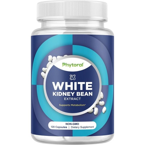 White Kidney Bean Extract Capsules, Extract For Enhanced Energy ...