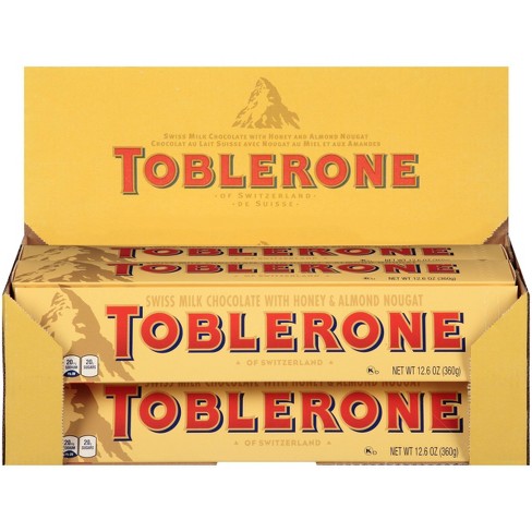 Toblerone Swiss Milk Chocolate Candy Bar - 12.6oz : Target