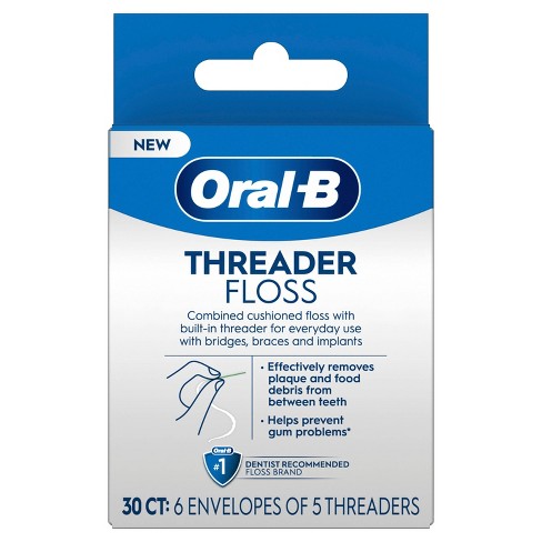 Oral-b Glide Pro-health Dental Threader Floss - 30ct : Target