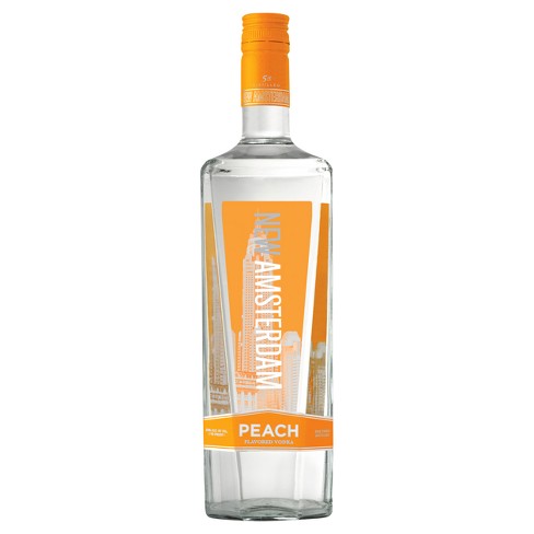 New Amsterdam Peach Flavored Vodka - 1l Bottle : Target
