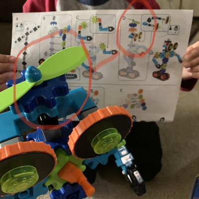 Learning Resources Gears! Gears! Gears! Robots In Motion Building Set ...