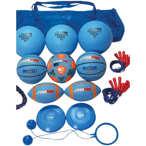 Sportime Recess Pack, Blue, Grade 5, Set Of 20 : Target