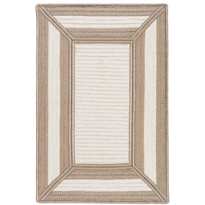 Colonial Mills Afra Braided Rug, Tan 3x5, Rectangle Shape : Target