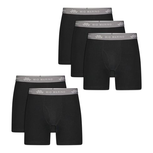 Mio Marino – Premium Cotton Men's Boxers, 5-pack – Breathable Moisture ...