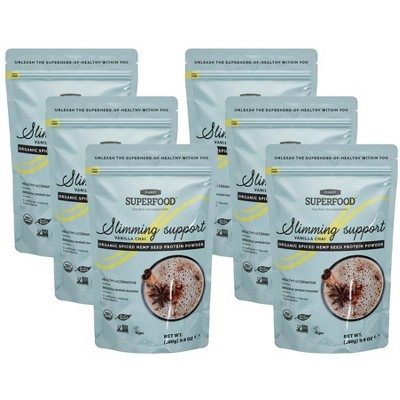 Planet Superfood Organic Spiced Hemp Seed Protein Powder - Case Of 6/9 ...