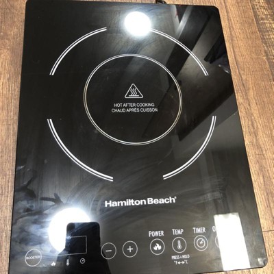 Hamilton Beach Induction Cooktop - Black : Target