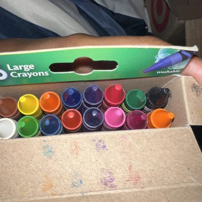 Crayola 16ct Ultra Clean Washable Large Crayons : Target