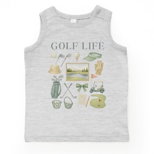 Golf Life Watercolor - Toddler Graphic Tank : Target