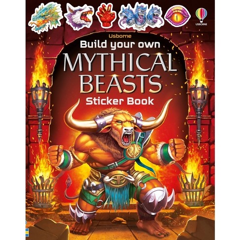 Build Your Own Mythical Beasts - (build Your Own Sticker Book) By Simon ...