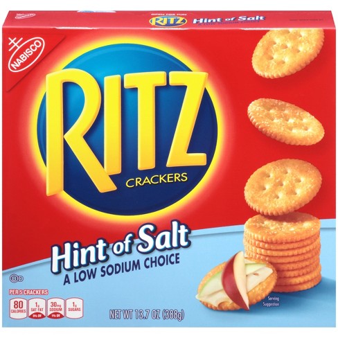Ritz Hint Of Salt Crackers - 13.7oz : Target