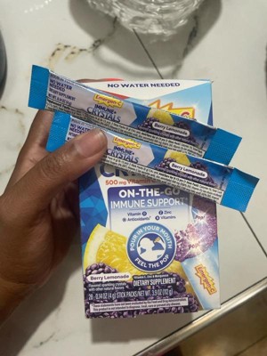 Emergen-c Immune + Crystals On-the-go Immune Support Tablets - Berry ...