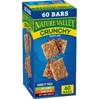 Nature Valley Crunchy Variety Pack - 30ct/44.7oz : Target