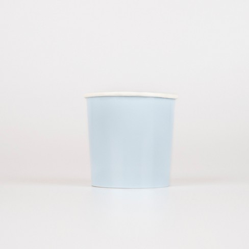 Meri Meri Summer Sky Blue Tumbler Cups (pack Of 8) : Target