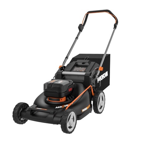Worx Nitro Wg752 40v Power Share Pro 21" Cordless Push Lawn Mower : Target