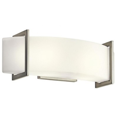 Crescent View™ 2 Light Wall Sconce Brushed Nickel : Target