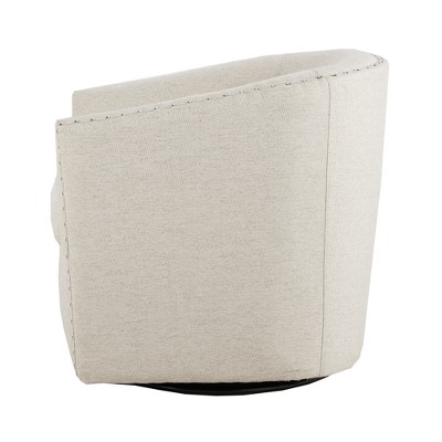 Sheldon Swivel Chair Natural - Madison Park : Target