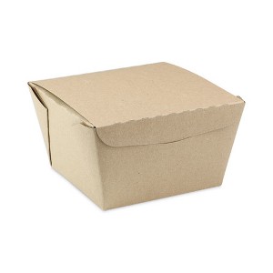 Pactiv Evergreen Earthchoice Onebox Paper Box, 46 Oz, 4.5 X 4.5 X 3.25 ...