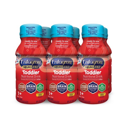 Enfagrow Neuropro Non-gmo Ready To Feed Toddler Formula Bottles - 8 Fl ...